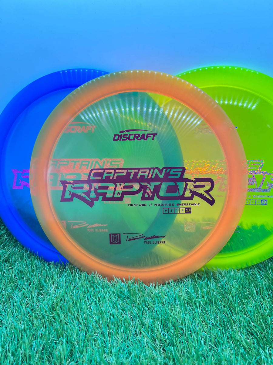Discraft 2021 First Run Captain's Raptor - Multiple Options Available ...